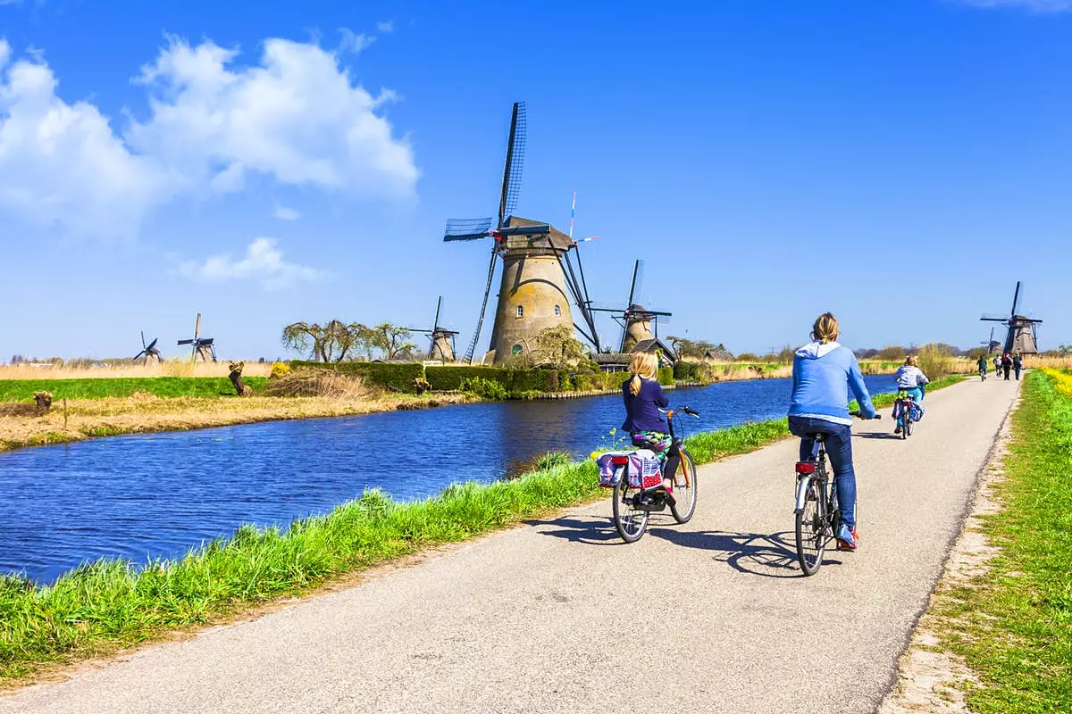 11 najlepších cyklistických trás a lokalít v Holandsku